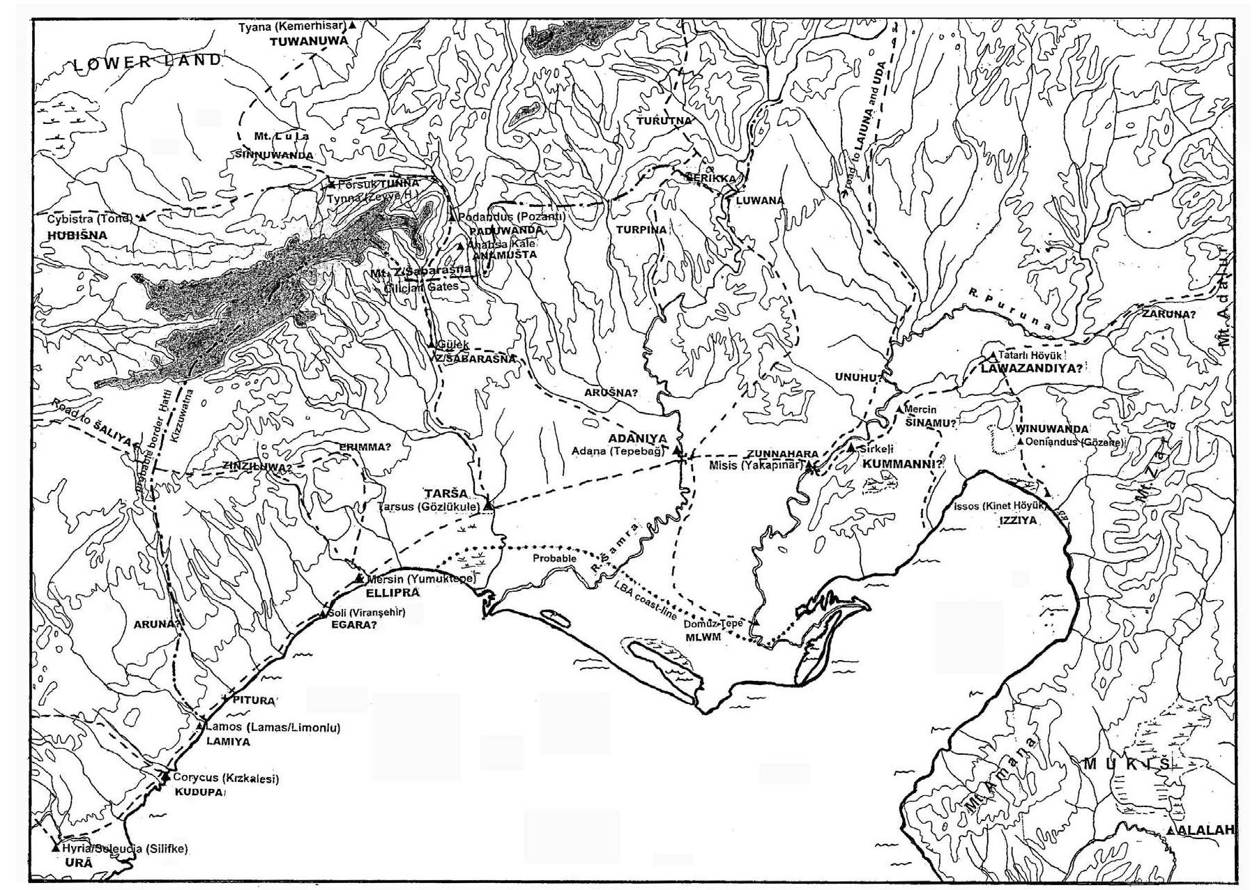 Figure 1 - from How to infer Ancient Roads and Itineraries