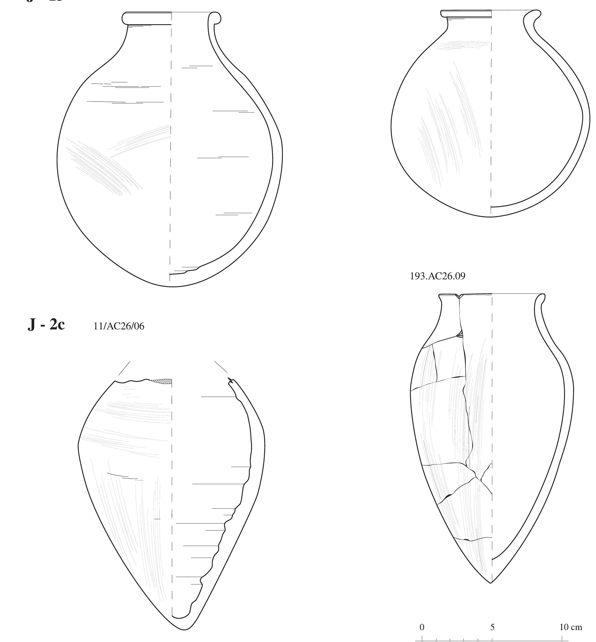17 fine jars from the tomb of werkaure and its surroundings