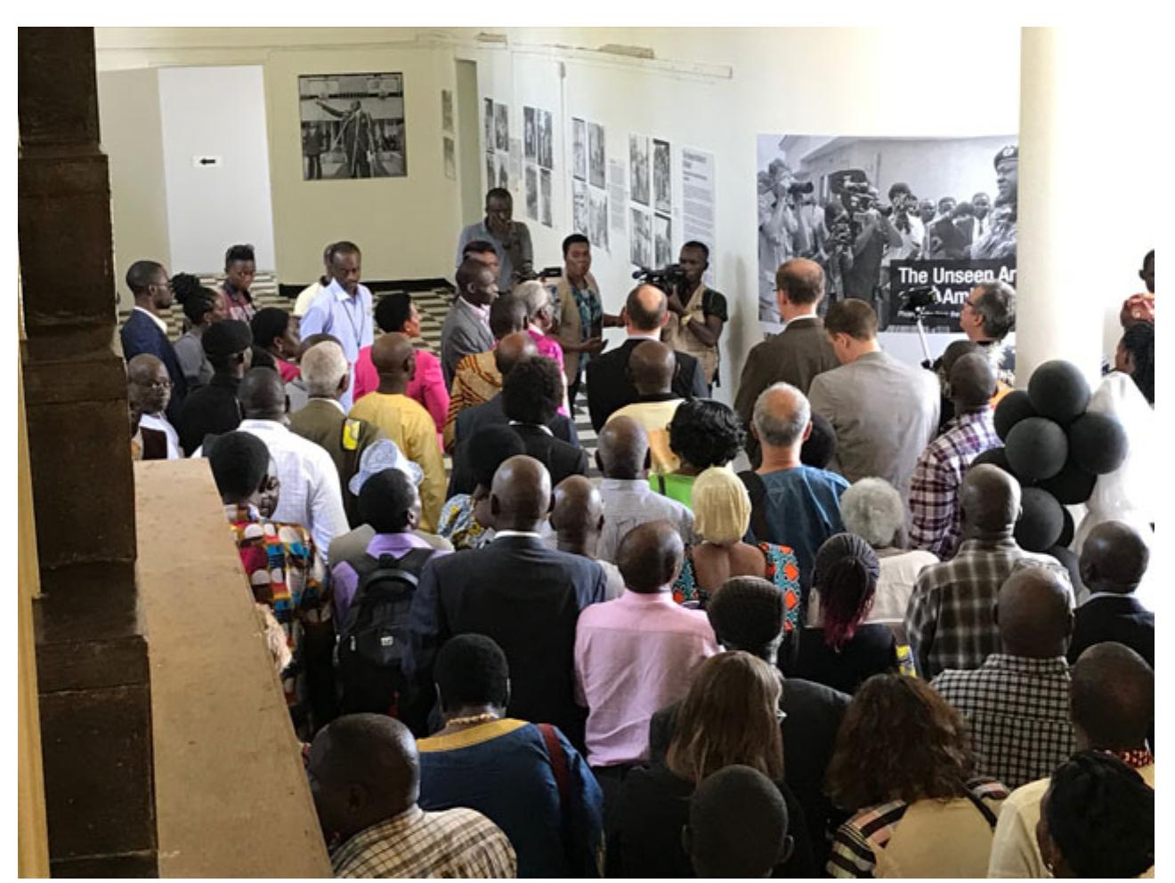 Puoto 1: opening of “the unseen archive of idi amin” at the