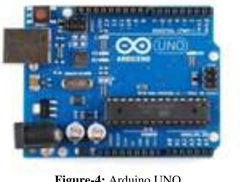 The arduino uno is an open-source microcontroller module,