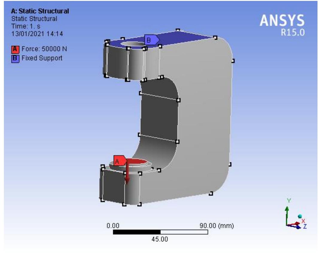 In table , but the full analysis is shown in table. i-beam