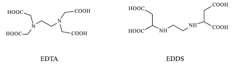 Molecular structures of edta and edds. the stereoisomers of
