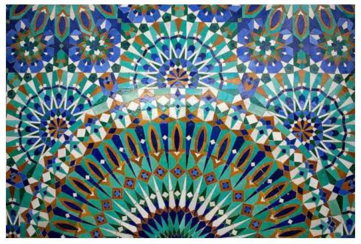 Abstraction, the main principle of islamic art
