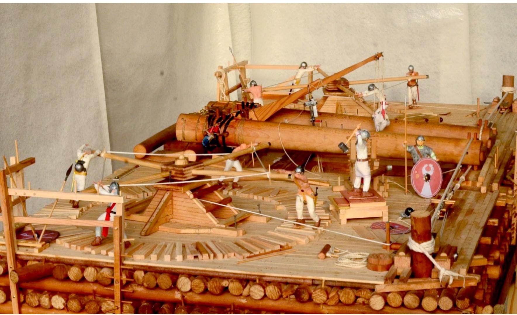 A scale-model of version- 2b in action.