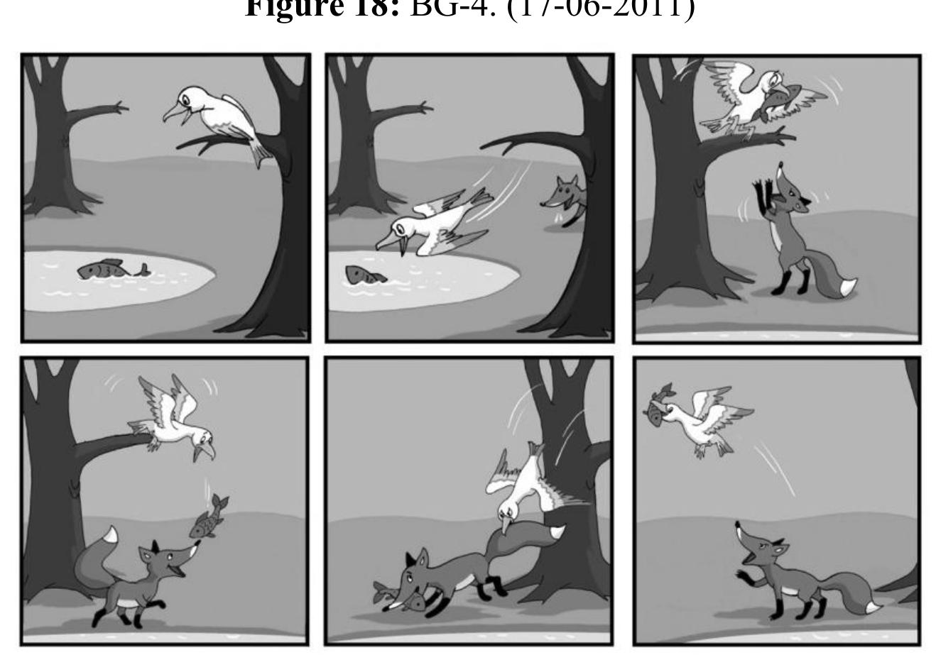 The fox story was meant to be used in parallel to the bb