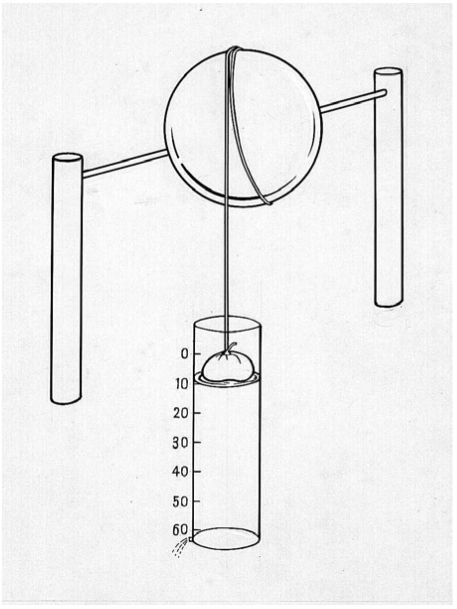 Aryabhata’s model to demonstrate the daily rotation of the