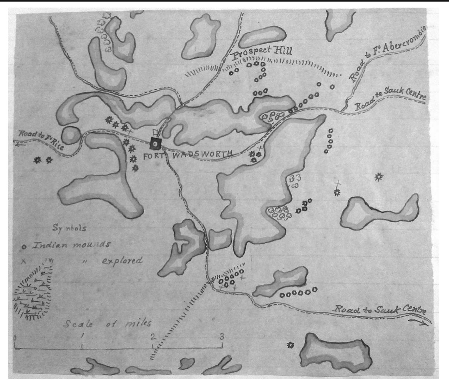 The oldest known map of the fort wadsworth area is a plot of