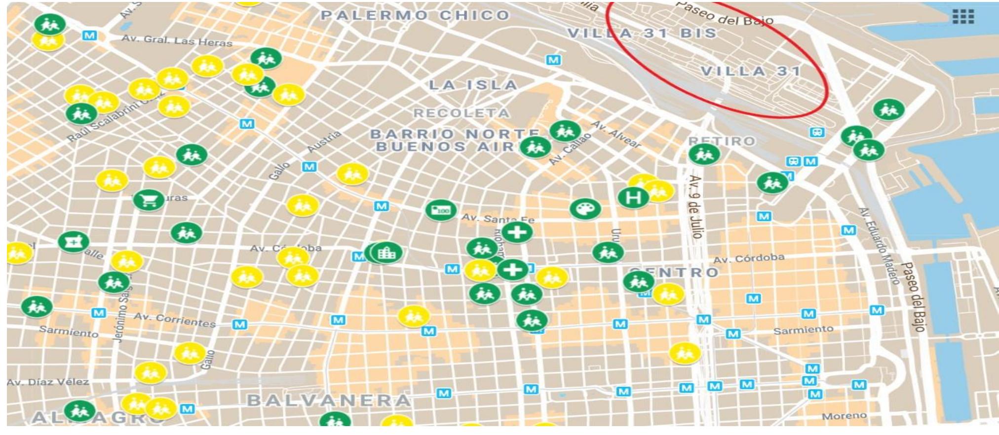 Source: mapa accessible - acceso ya, 2020 figure 8: map