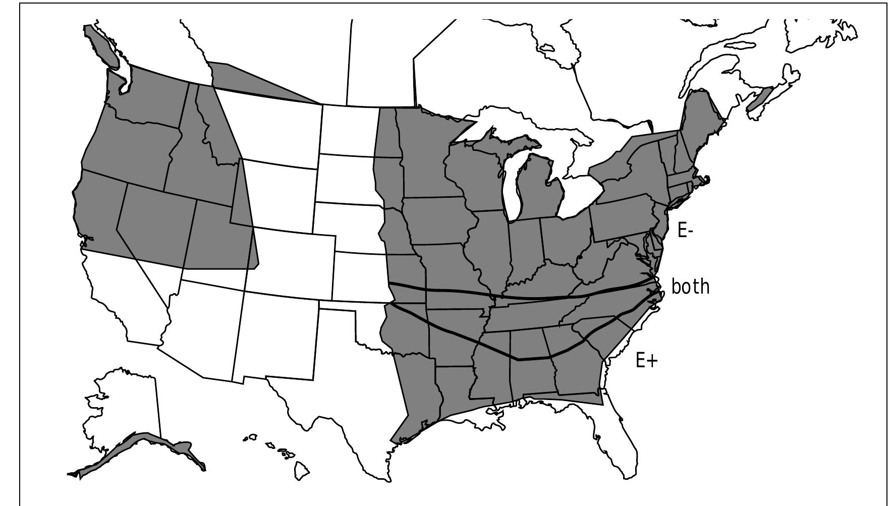adaptation and production areas of tall fescue in north