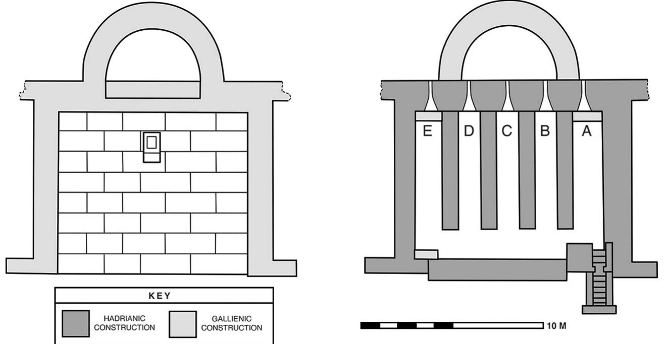 Figure 13 - A Roman Military Prison at Lambaesis