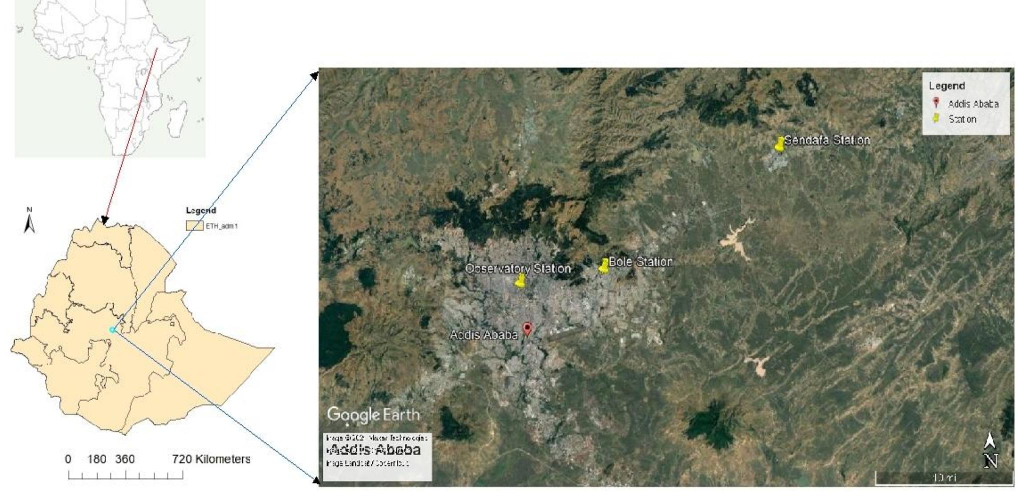 Addis ababa city map. addis ababa is geographically located