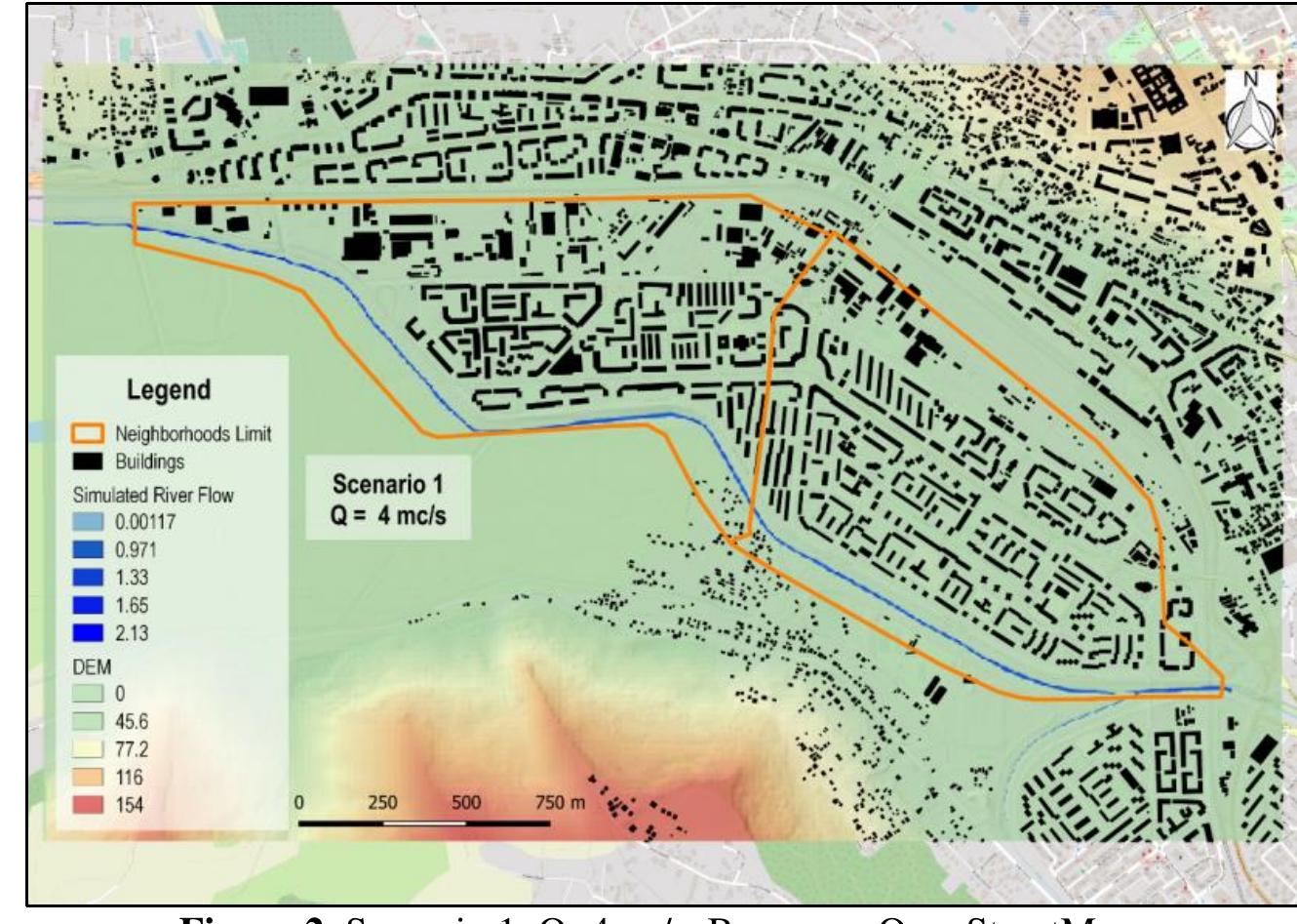 Figure 3 - Open Source Flood Mapping Tools – Qgis, River Gis