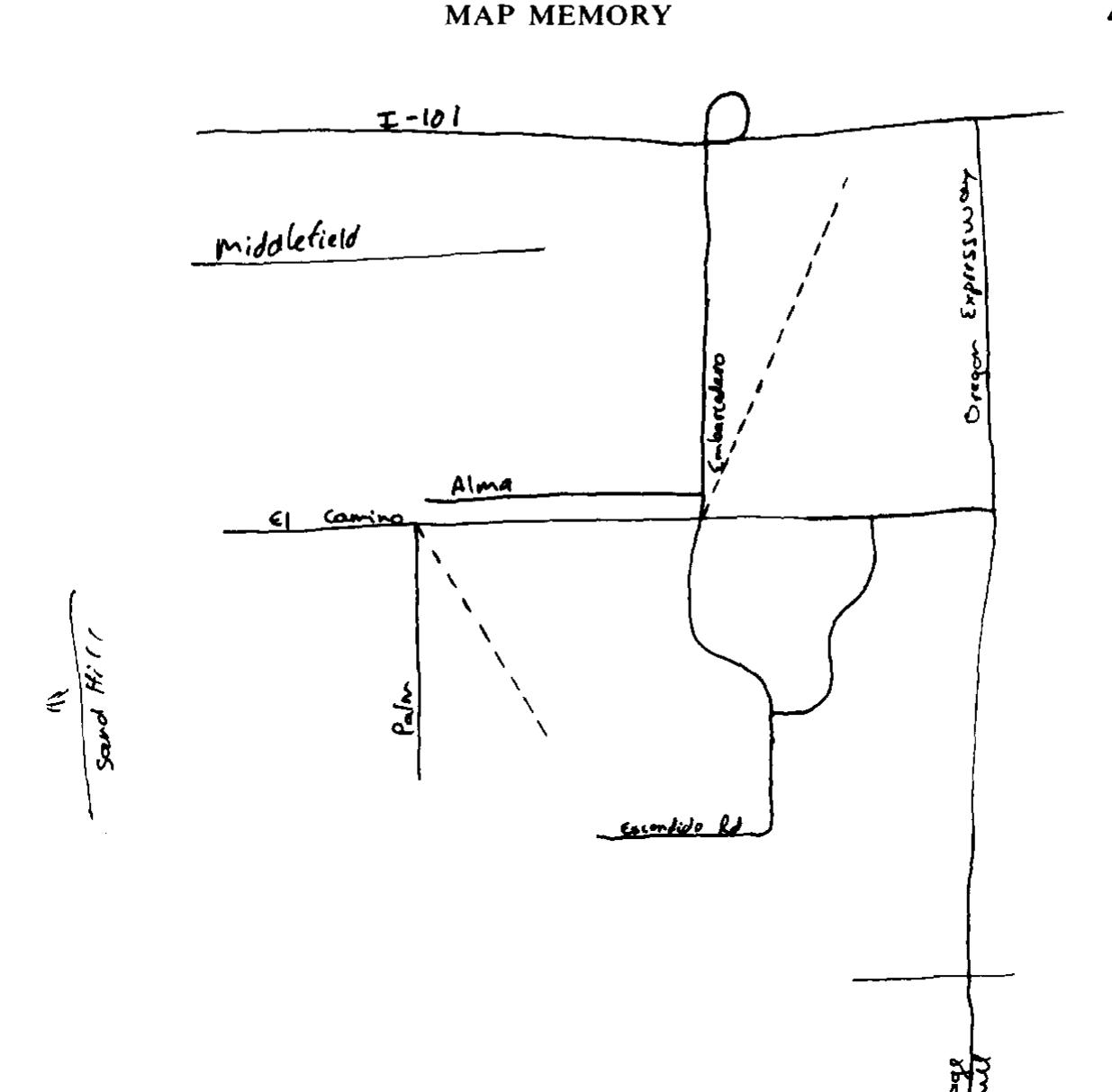 Fic. 6. typical example of stanford area map drawn by