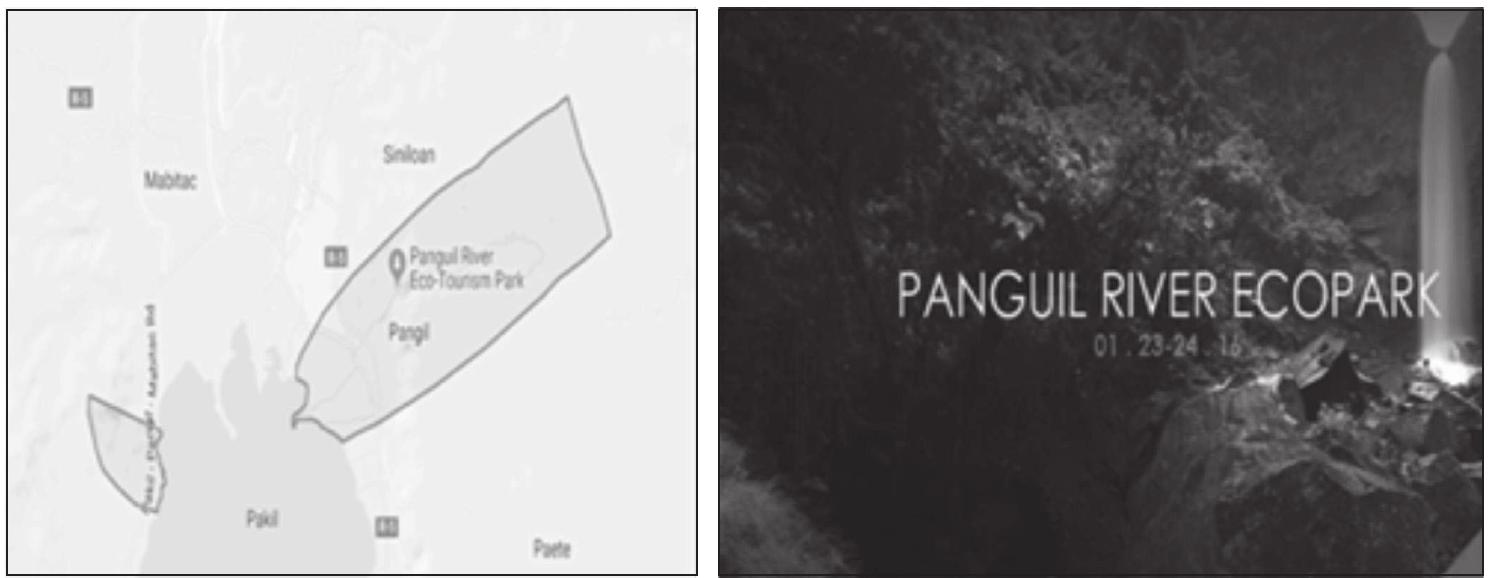 Map of panguil river ecopark laguna is one of the provinces