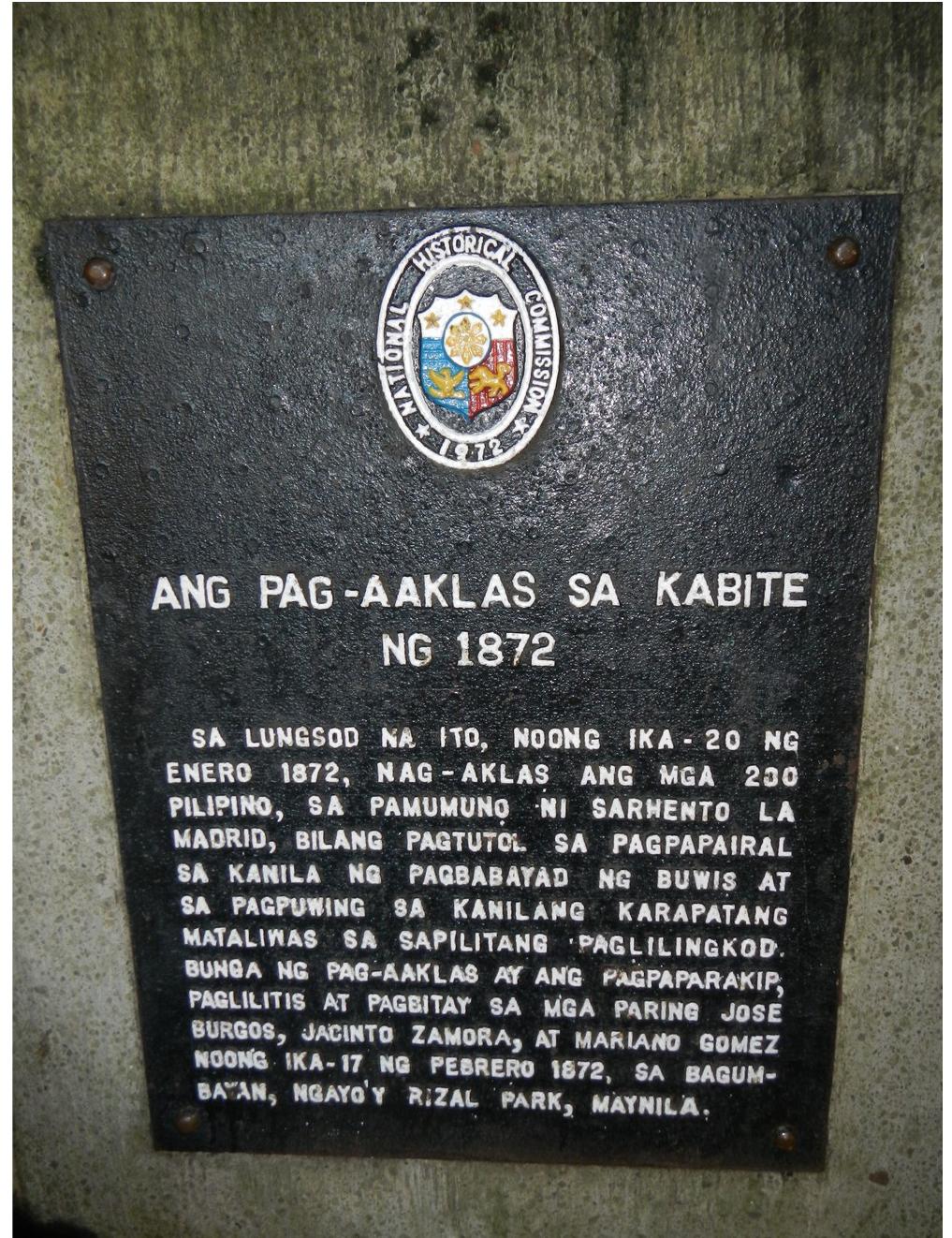 (PDF) The Cavite Mutiny of 1872