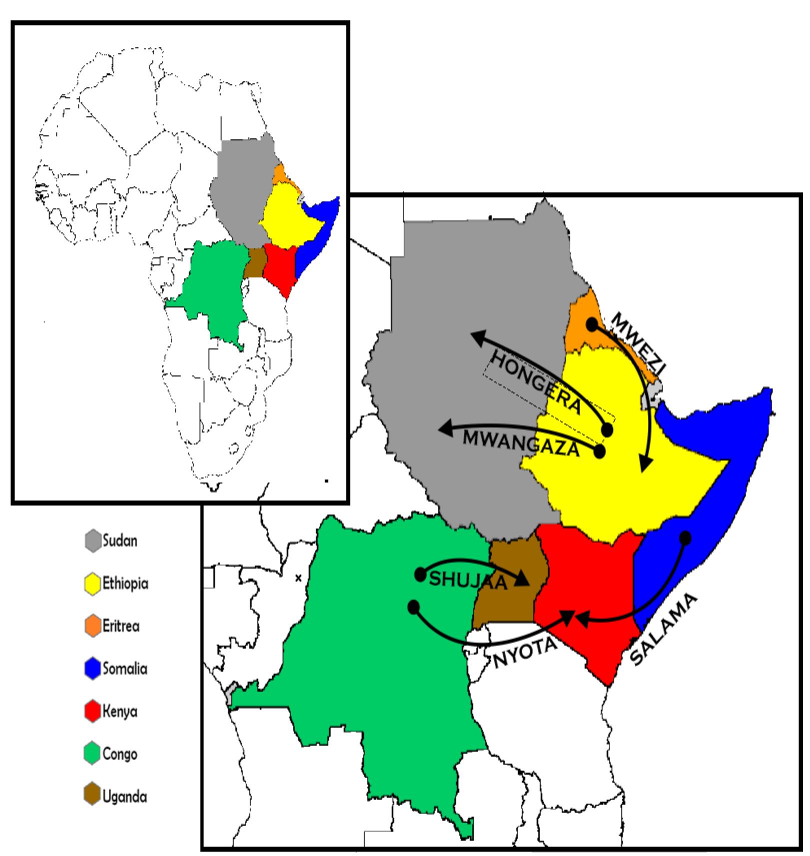 Figure 1 - A Case study mapping literacy learning