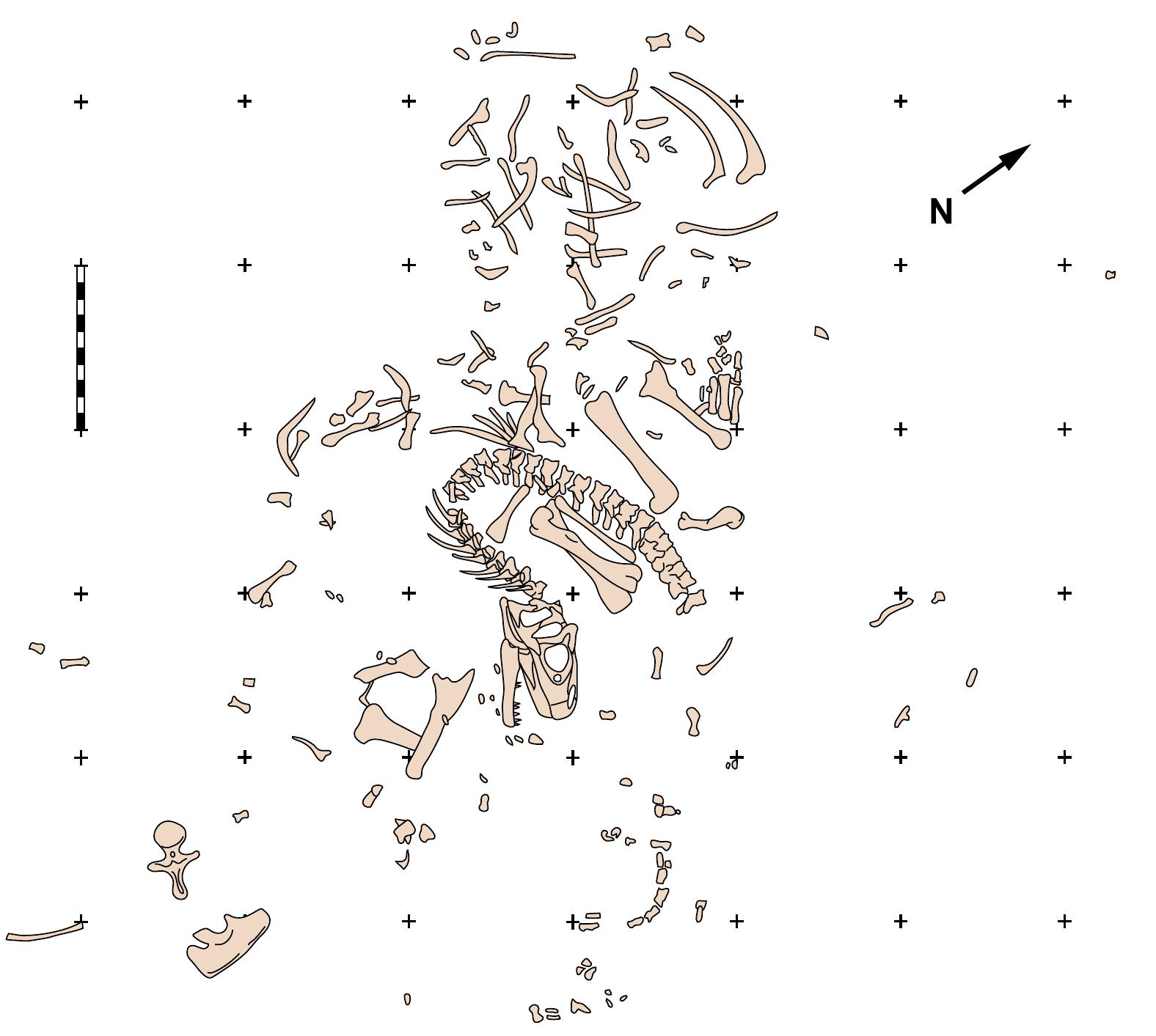 Quarry map of mor 693. quarry map of recovered elements of