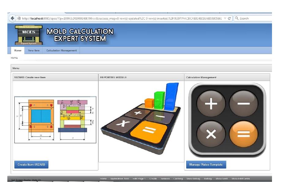 Conceptually, the tool consists of a standard mold base,
