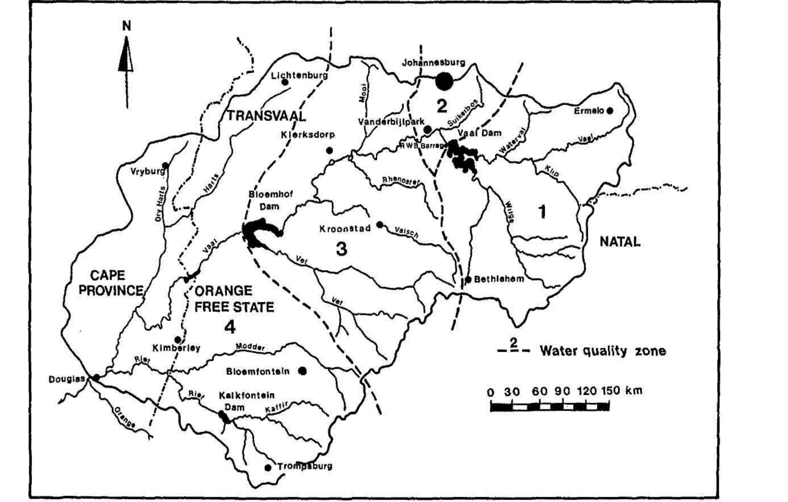 (PDF) Vaal River catchment: problems and research needs
