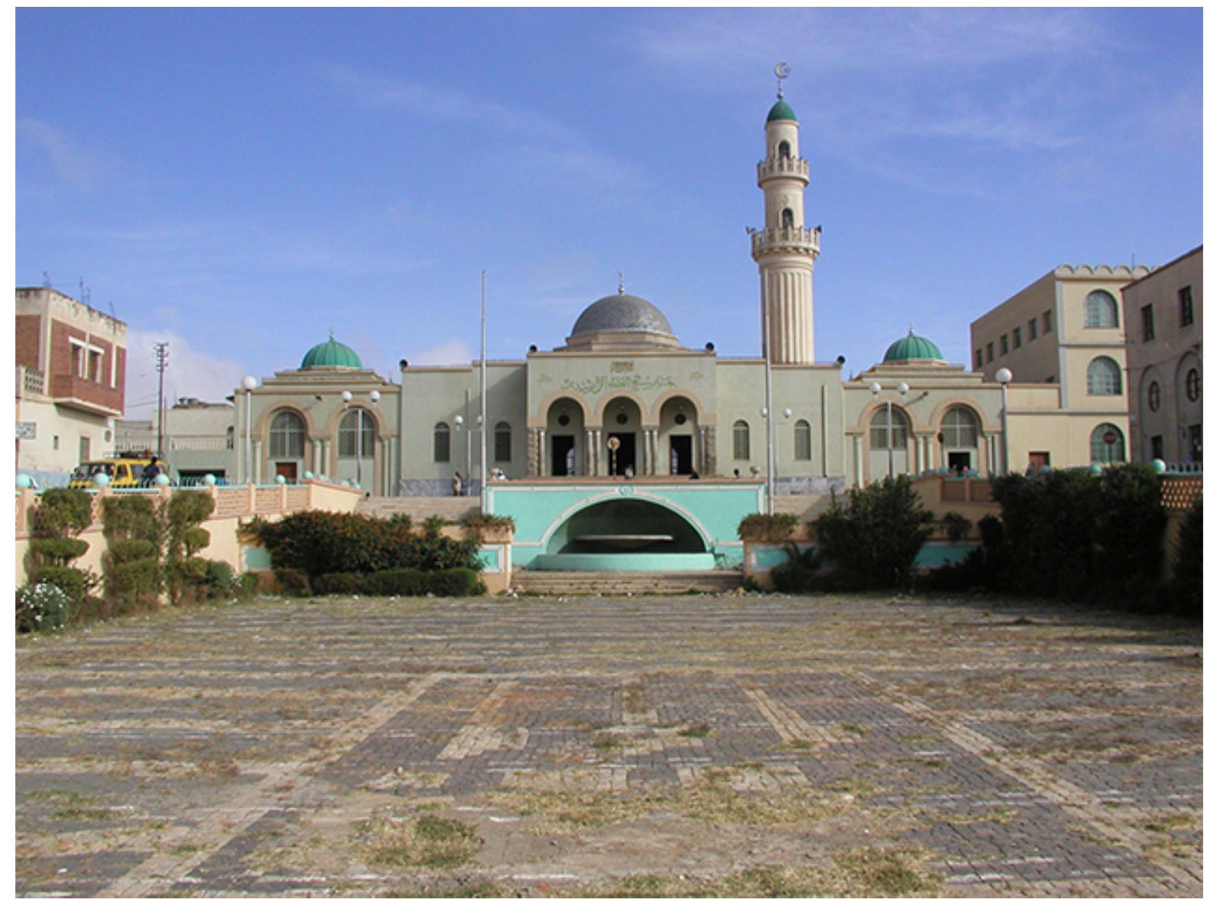 Great mosque, asmara. architect guido ferrazza, 1938. n