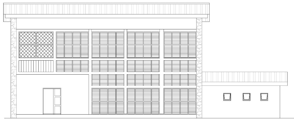 2c front view of a three bedroom professorial house