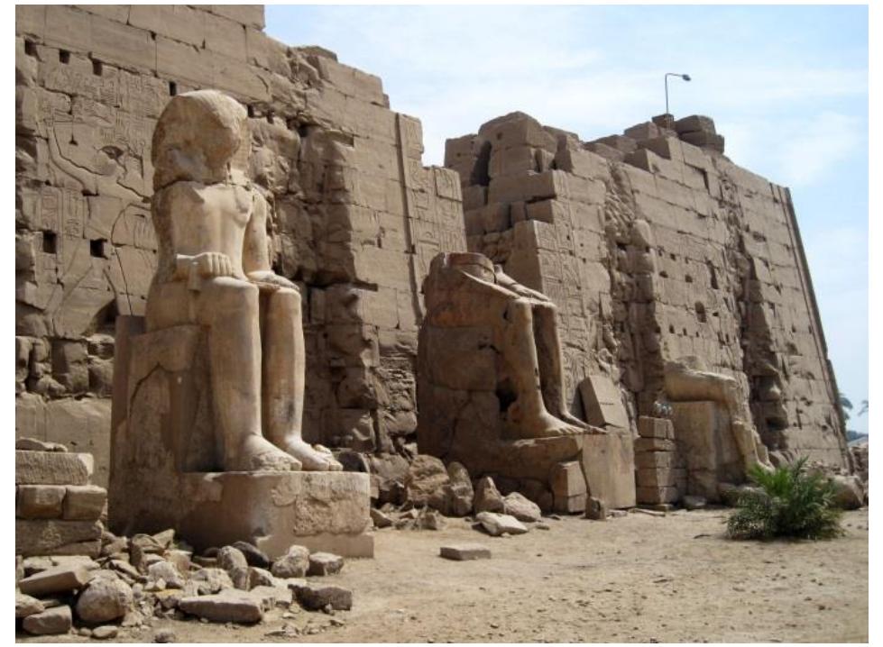 Figure 10 - from Colossal and processional statuary in