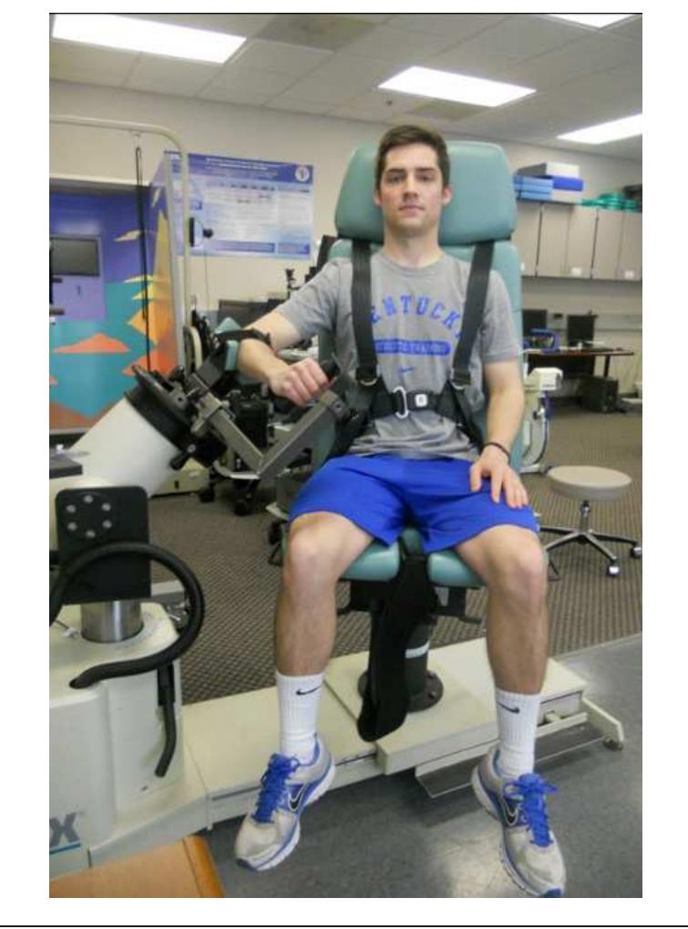 Figure 2 - Reliability of Isometric and Eccentric Isokinetic