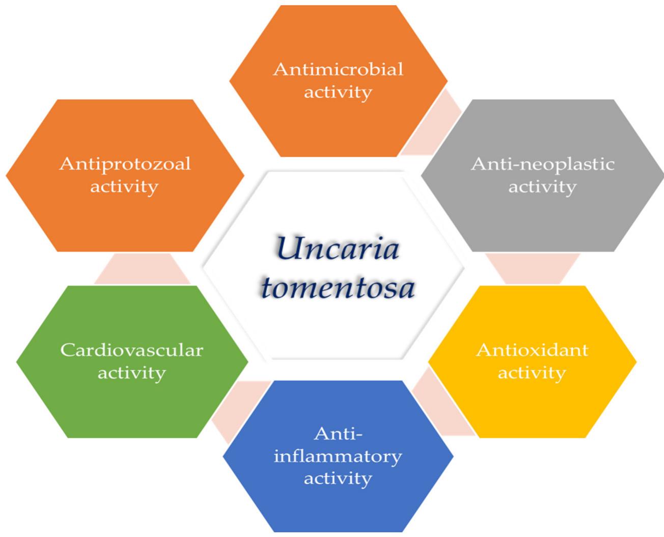 Schematic representation of different pharmacological