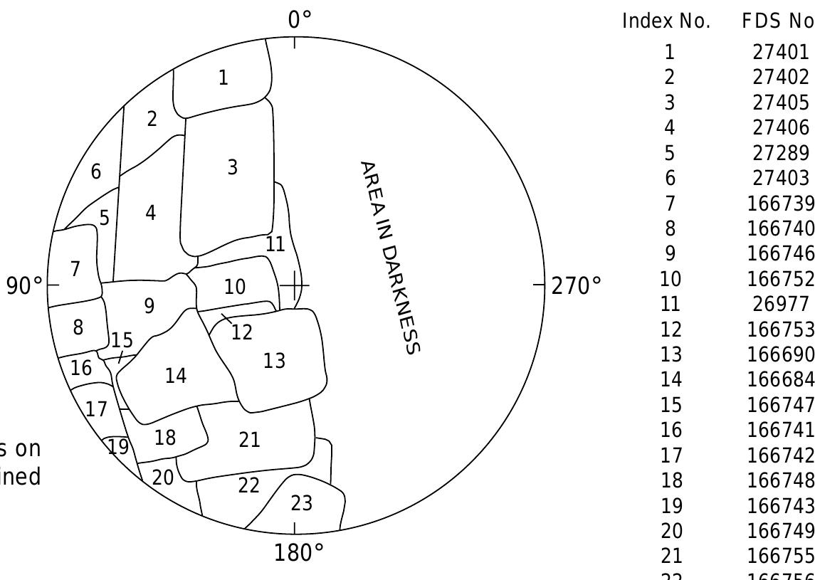 Figure 3 - Geologic Map of the Bach (H-15) Quadrangle of