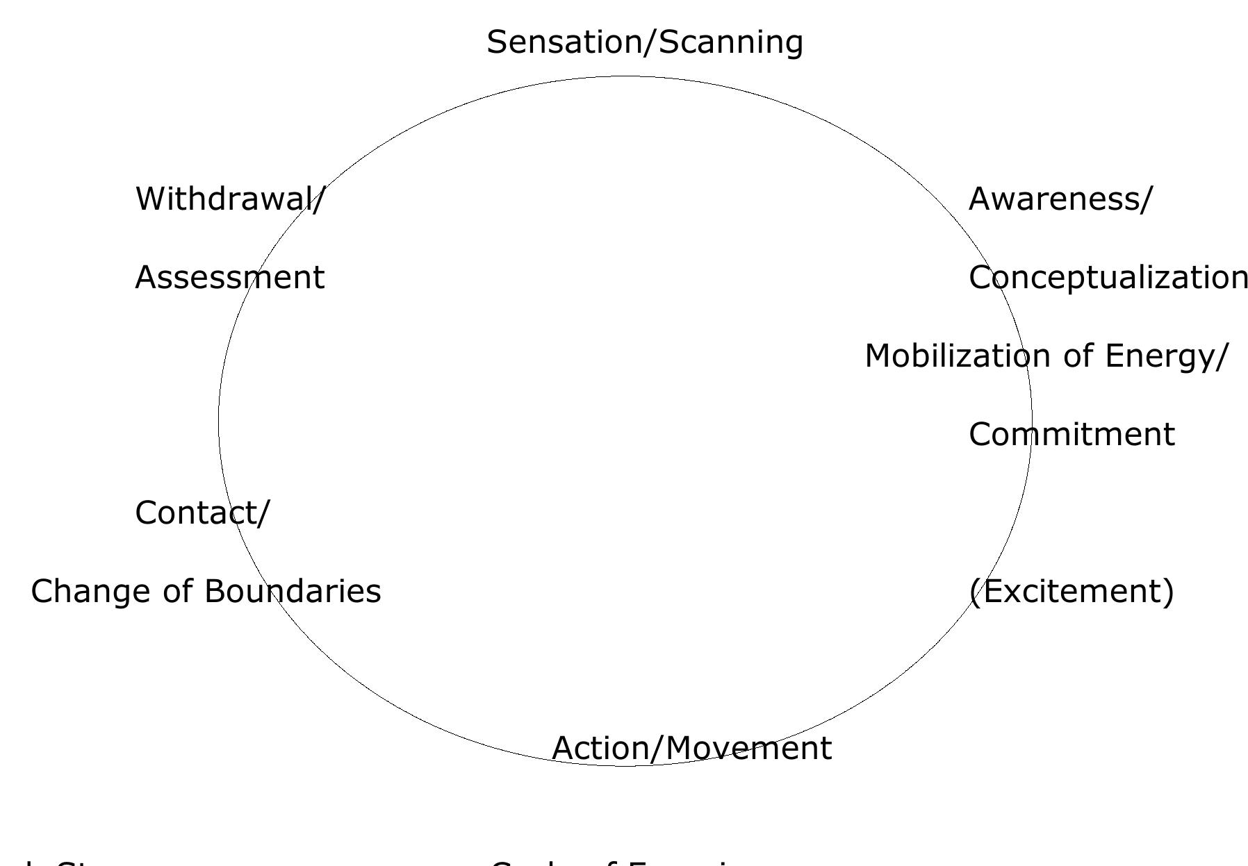 Gestalt cycle of experience for organizations