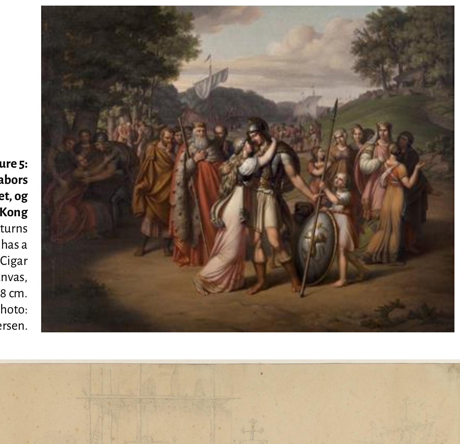 Figure 4 - Imagining national belief through art: Old Norse