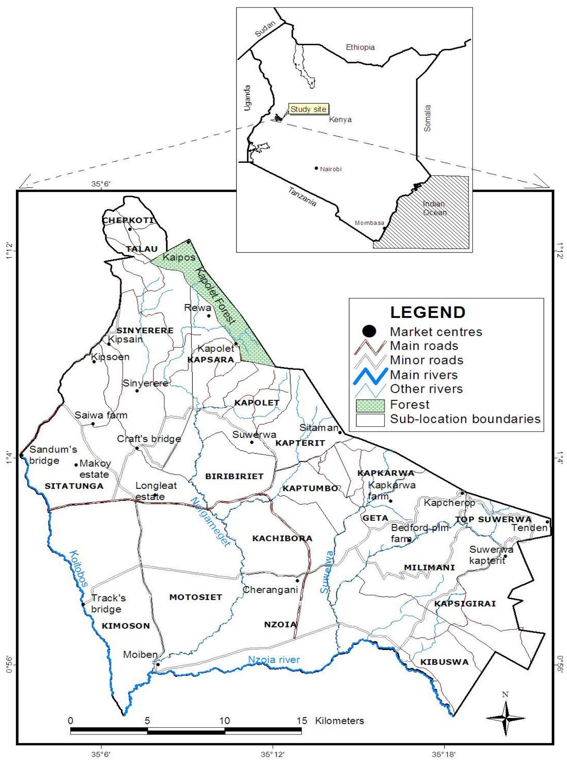 Map of the study area. source: authors.
