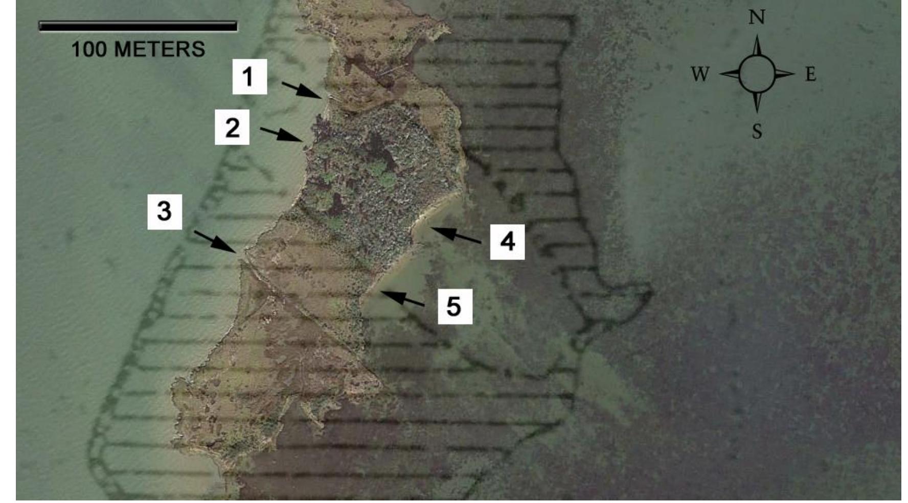 Figure 125 - Recent Coastal Erosion and Late Holocene Sea
