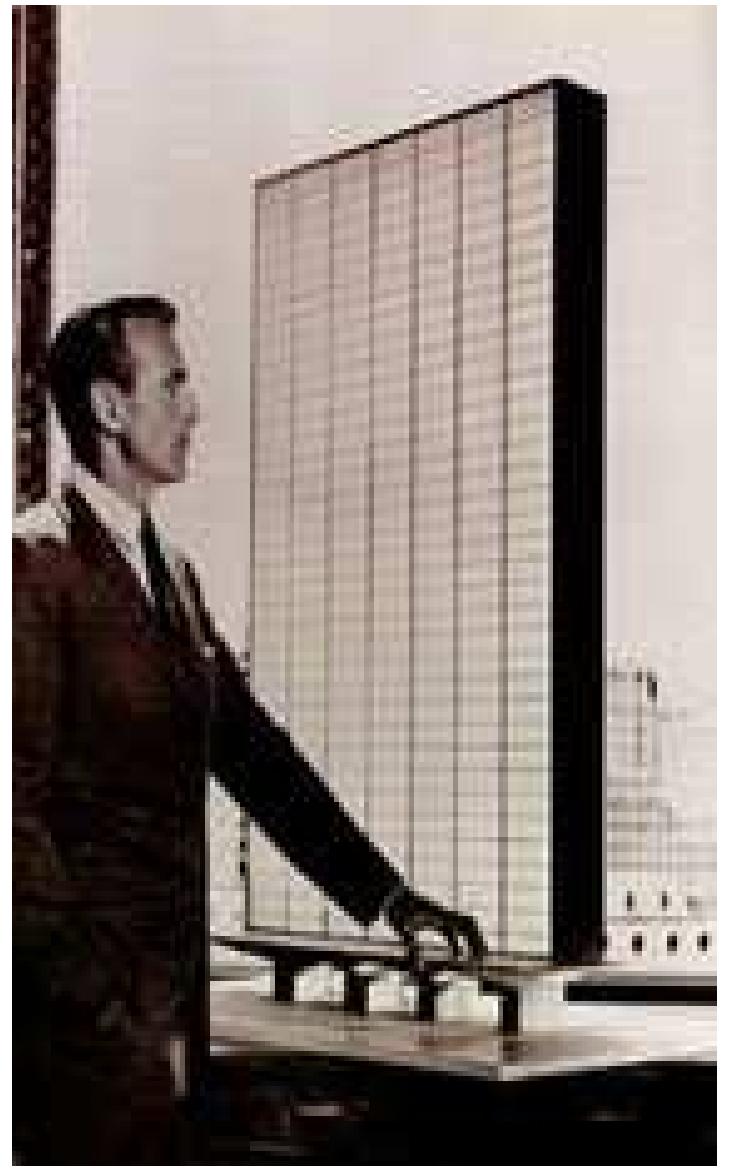 The building is one of the examples of rand’s modernist