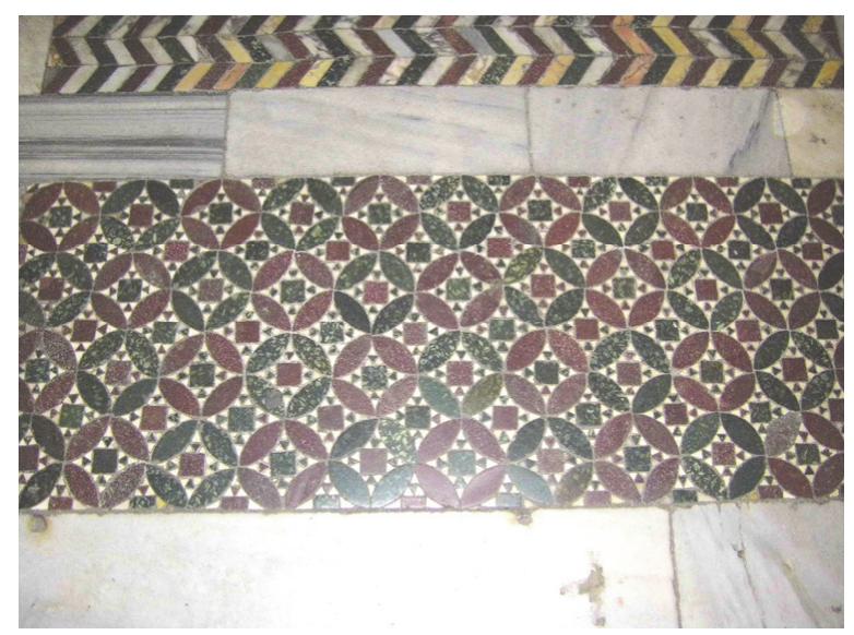 Figure 9 - from Sierpinsky Triangles in Stone, on Medieval