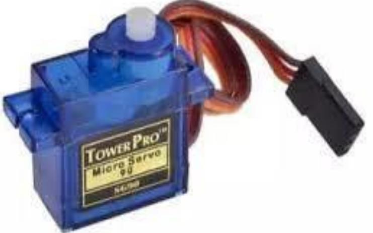 Sg 90 micro servo motor. figure 1: arduino uno.