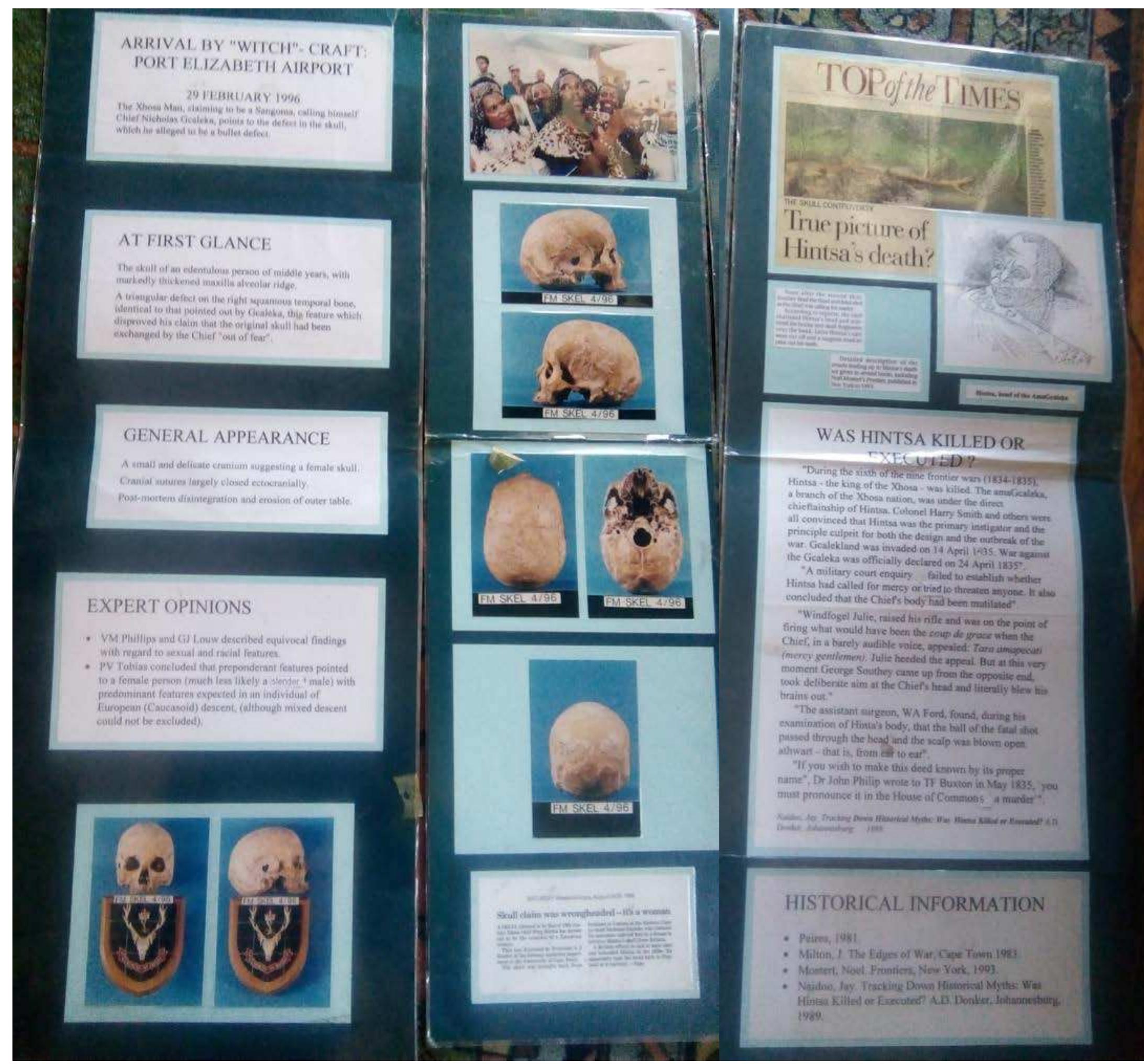 Figure 29 - Remembering the Dismembered: African Human