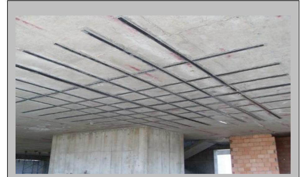 Picture(1) : for retrofitting of reinforced concrete slab by
