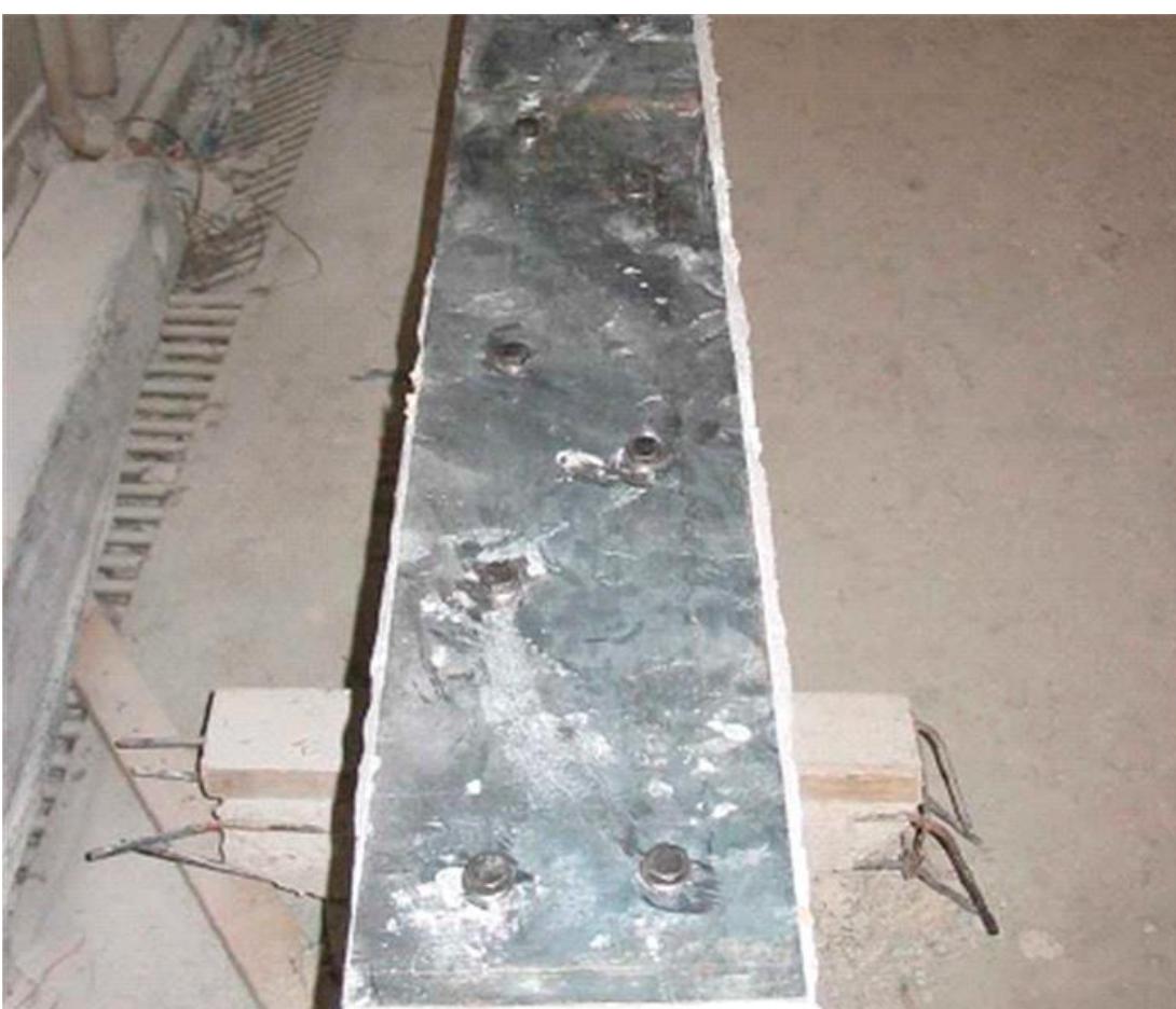 Figure 12 - Shear strengthening of reinforced concrete beams