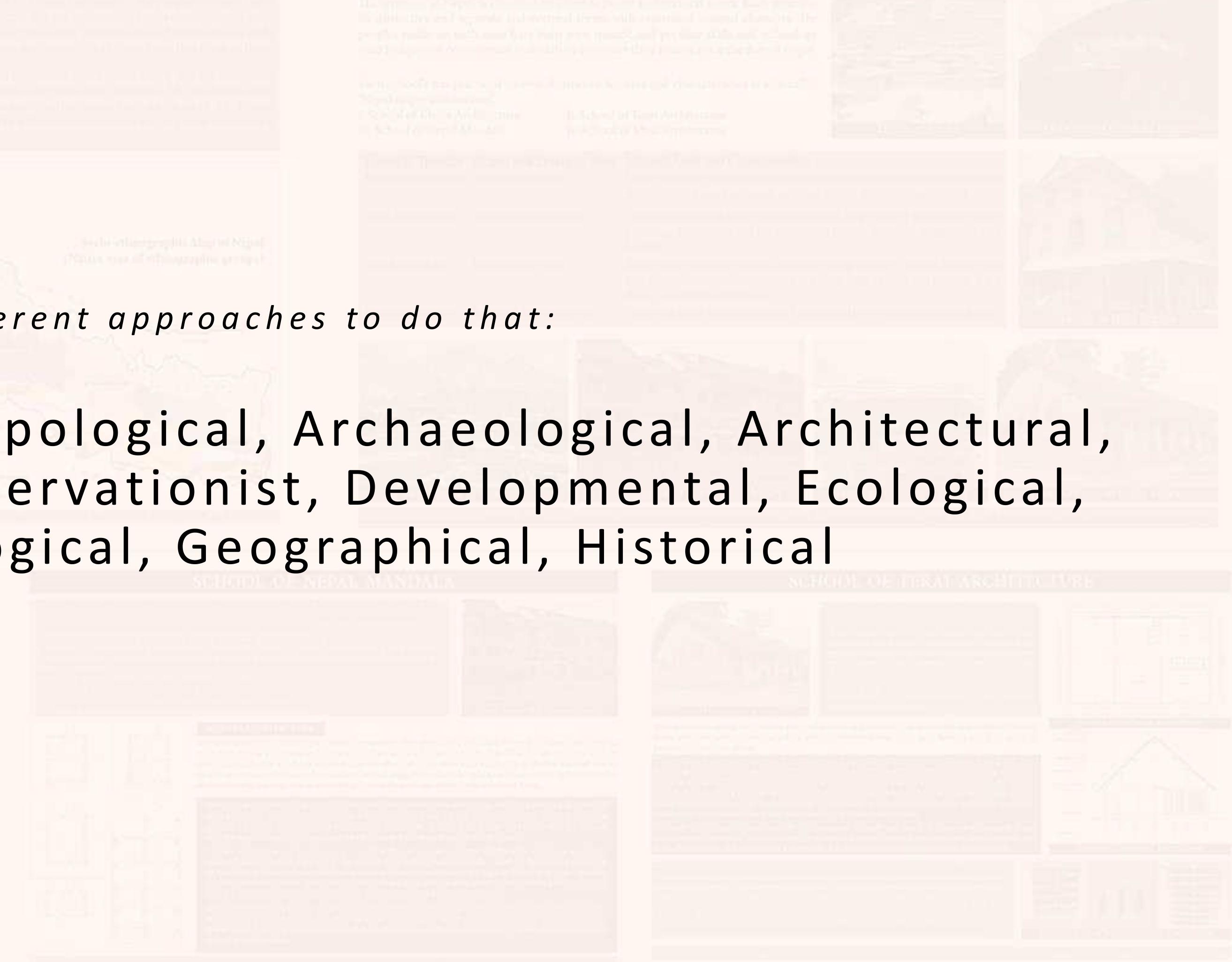 Figure 67 - Significance of Vernacular Architecture in terms