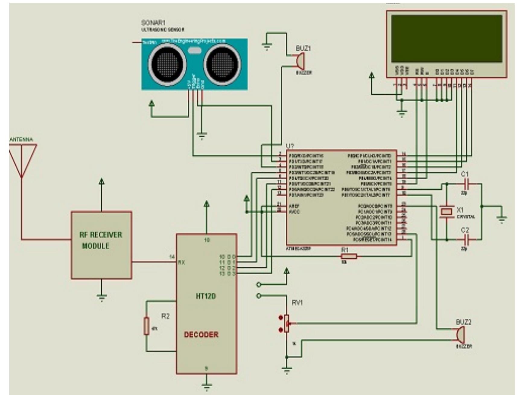 The rf transmitter block diagram fig. 5: circuit diagram of