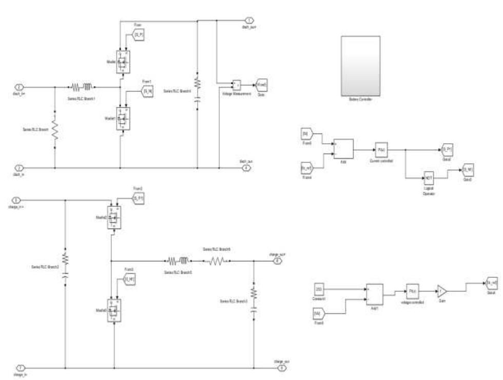 10 proposed simulink model of dc-dc converter with battery