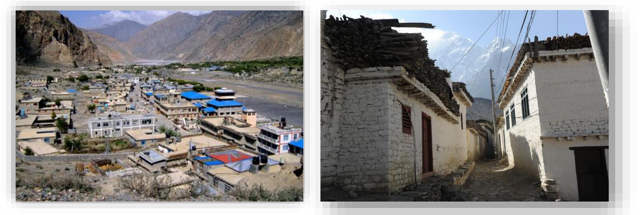 -29 a typical settlement pattern in mustang the settlement