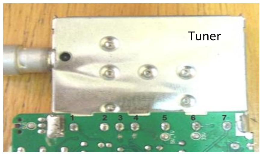 Tv tuner pinout figure 6 shows the tuner tnf 8327-df3 pin