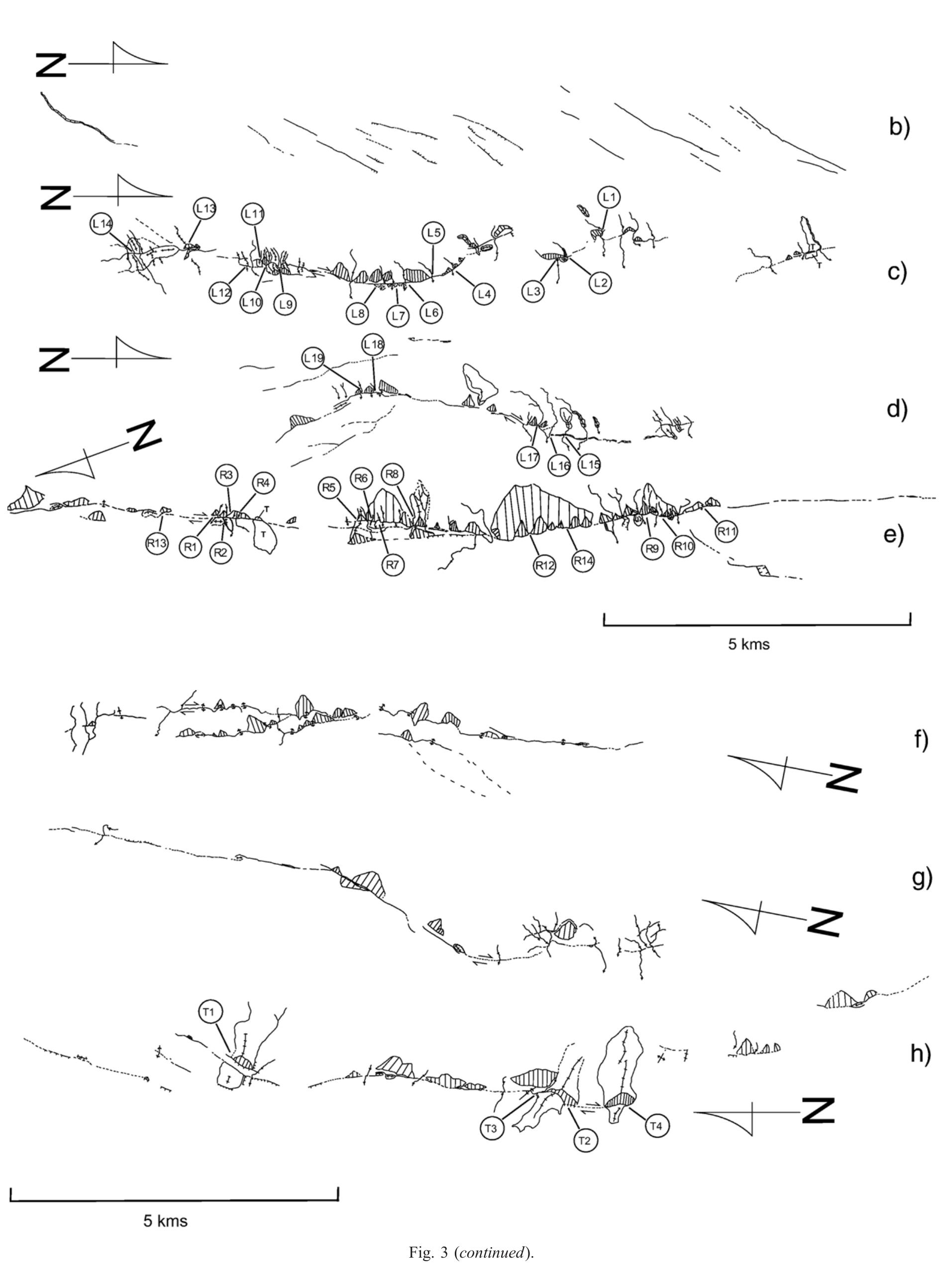 Figure 4 - Neotectonics of the Marikina Valley fault system