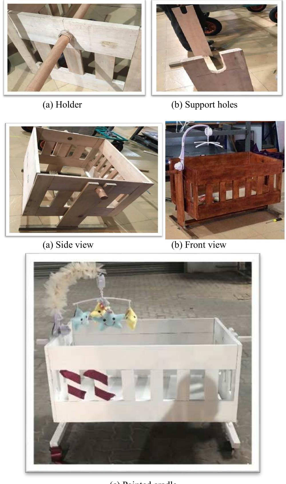 The assembling process was performed using glue, screw, and