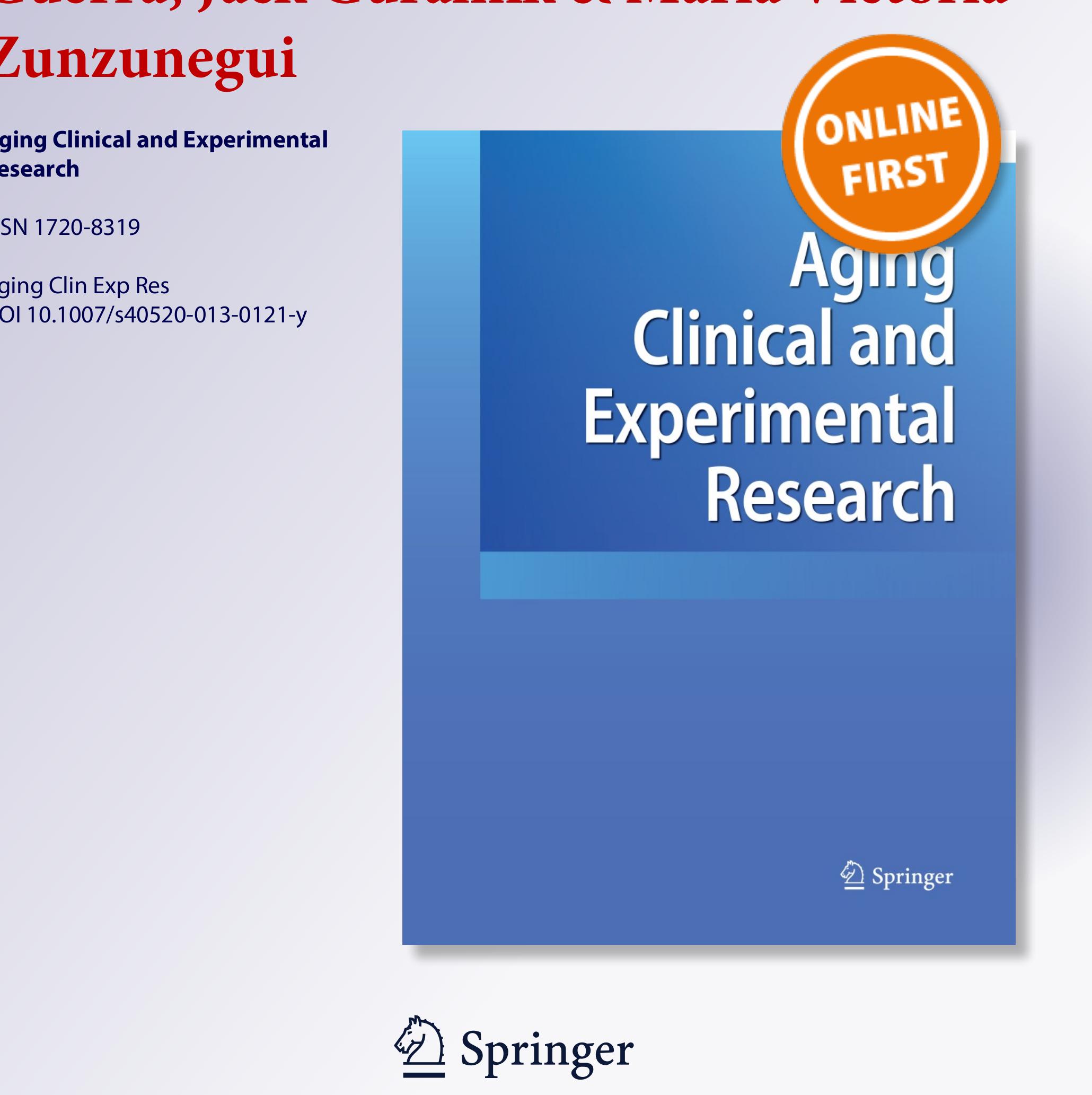 Figure 1 - Life-Space Assessment scale to assess mobility: