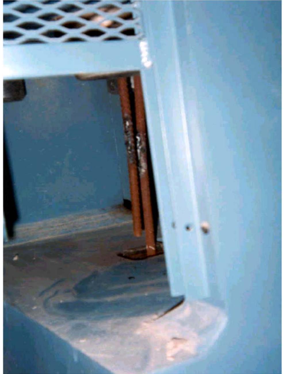 Failure of weld. weld strength and the specified weld size:
