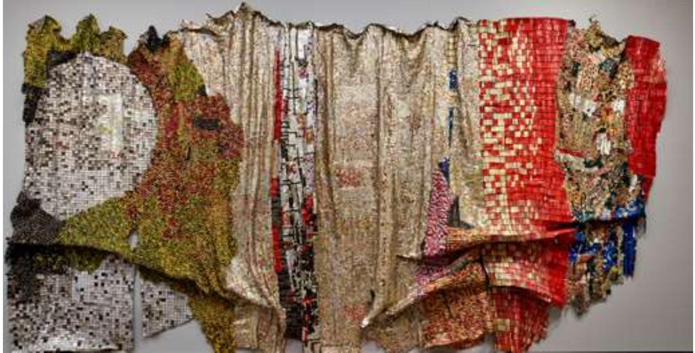El anatsui - in the world but don’t know the world 2019