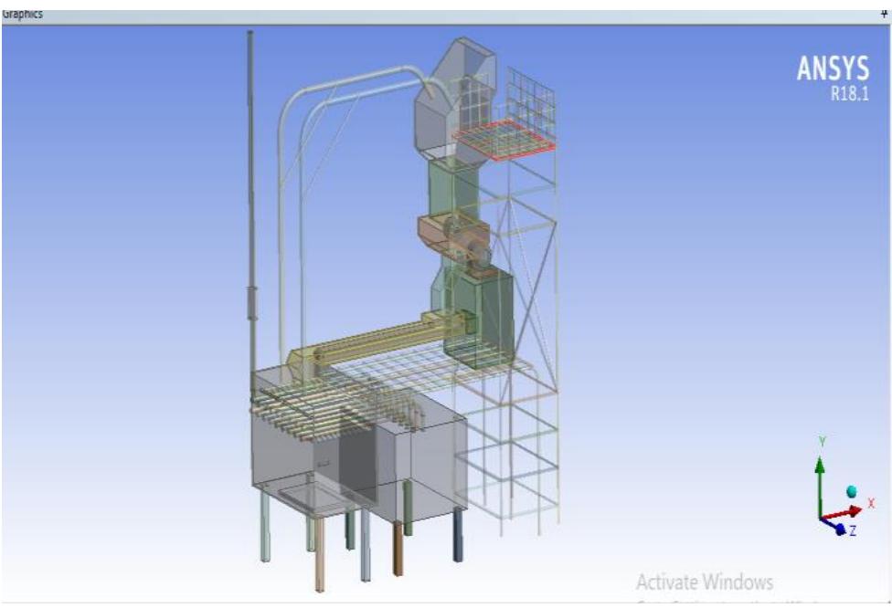 -12: representation of coil and heat exchanger in